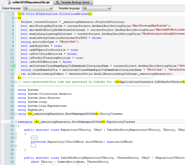 LLBLGen Pro, Entity Framework 4.1, and the Repository Pattern | Having fun with code